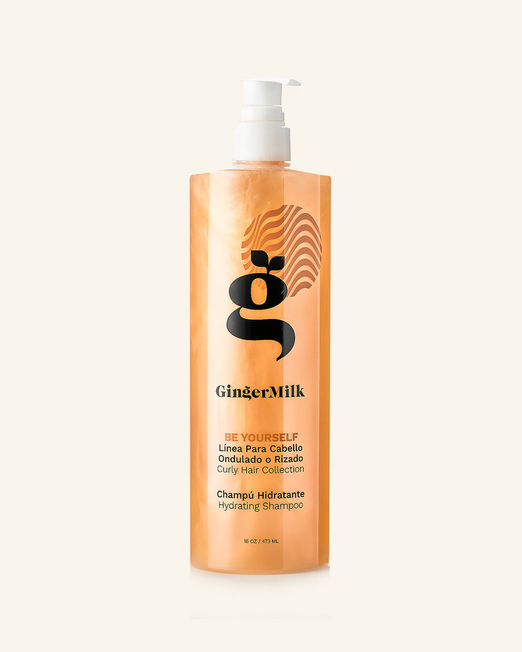 Hydrating Shampoo | For Curly, Wavy, and Coily Hair | BE YOURSELF | 16 ...