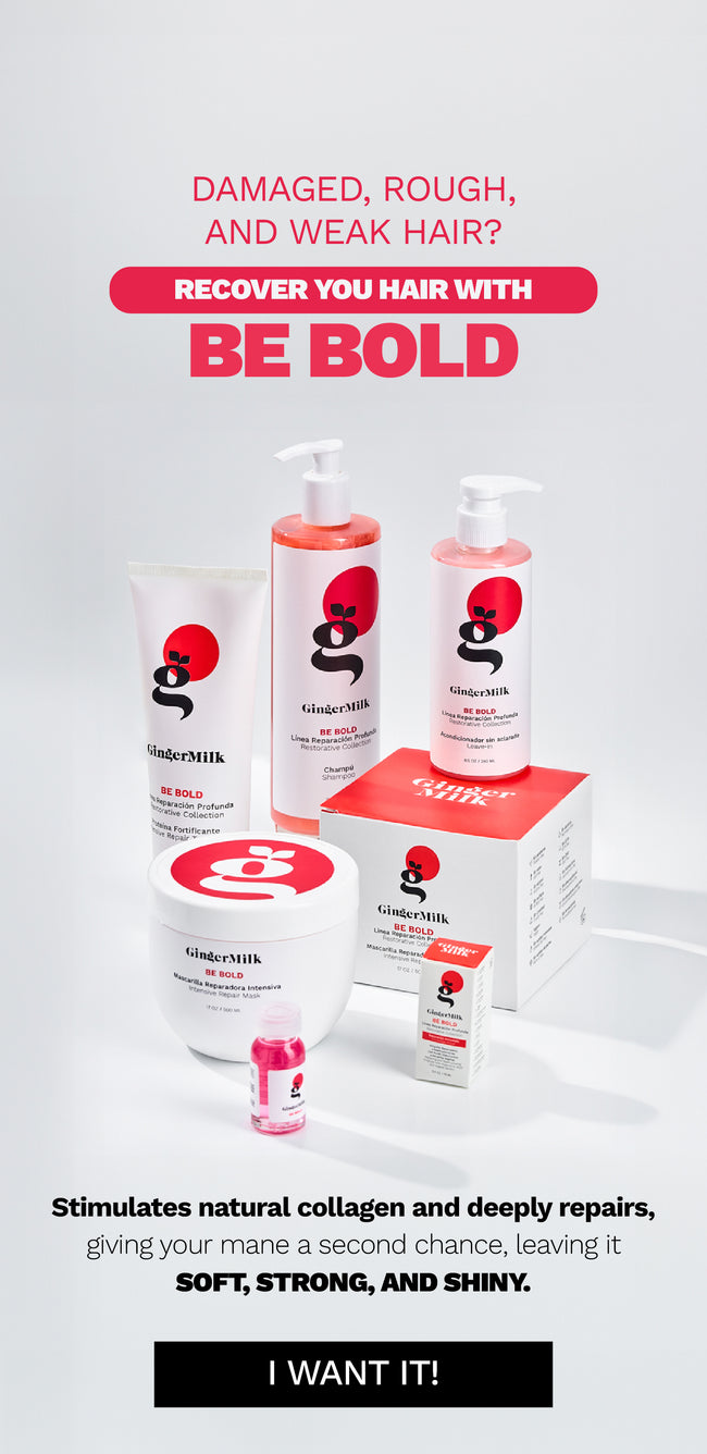 Ginger Milk Natural Care | Potentes fórmulas a base de jengibre.