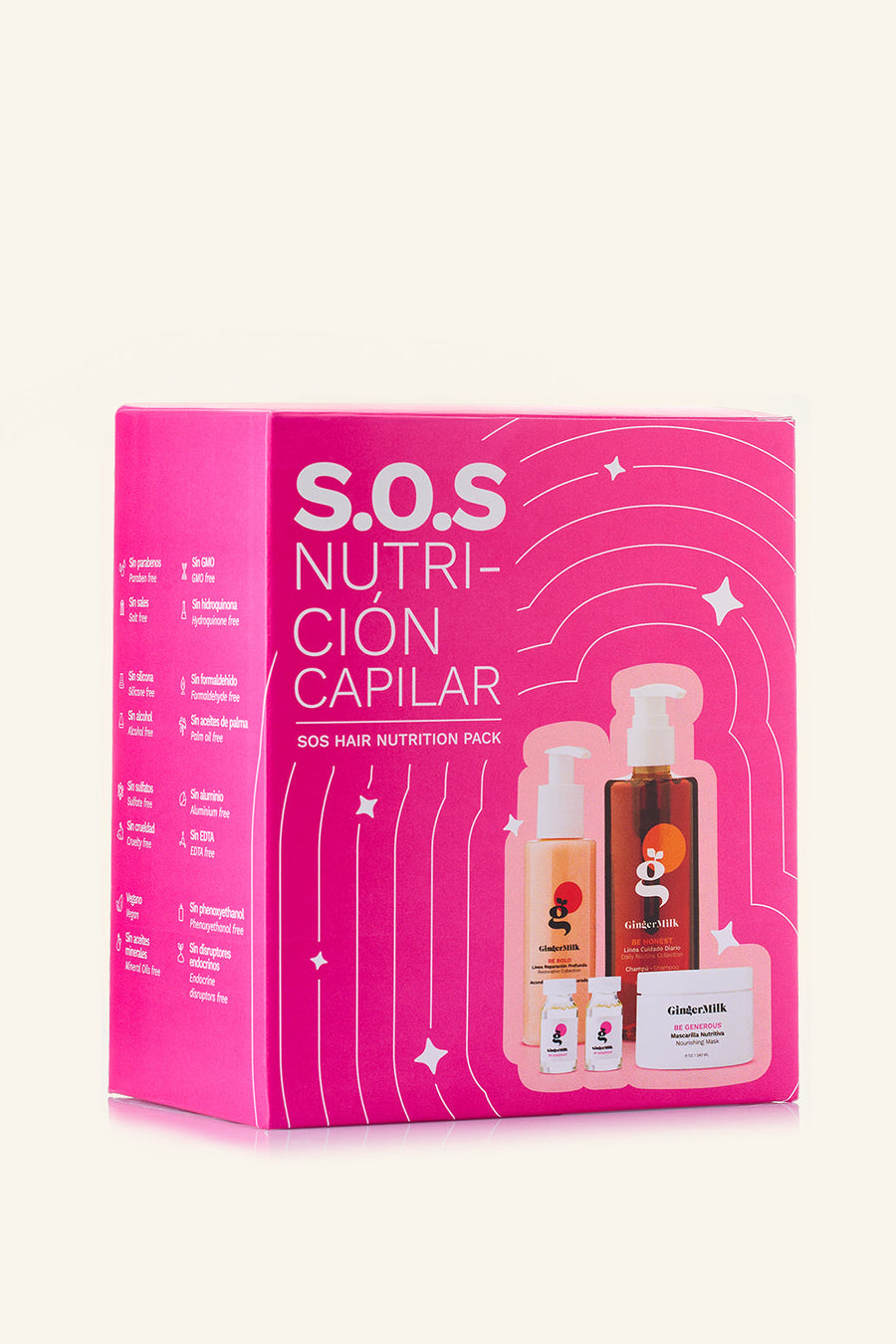 SOS Kit Capilar – Ginger Milk Natural Care